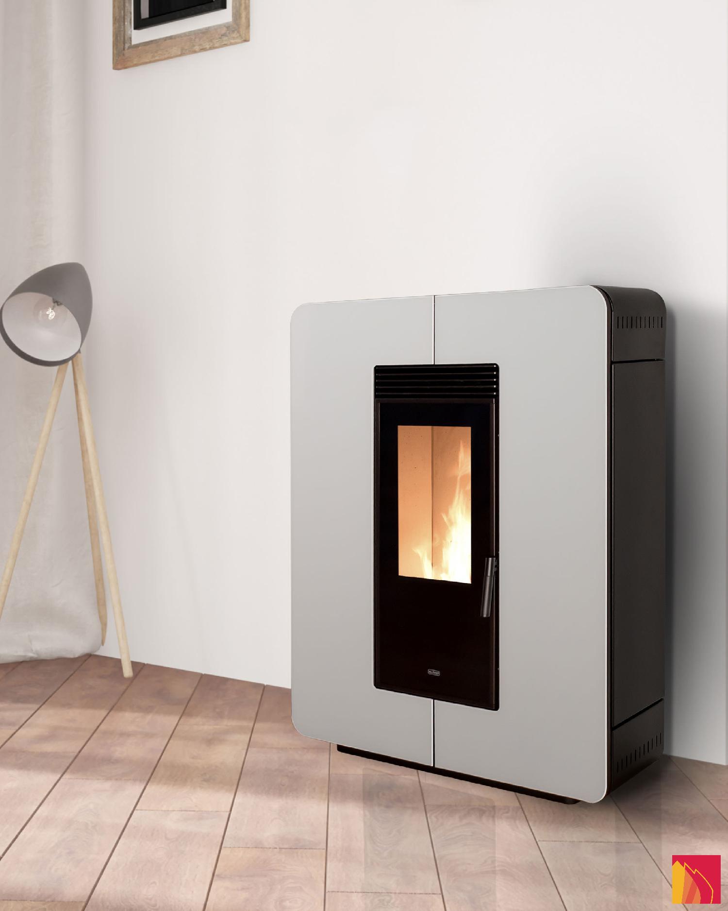 Klover ASTRA GLASS - Pellet stove