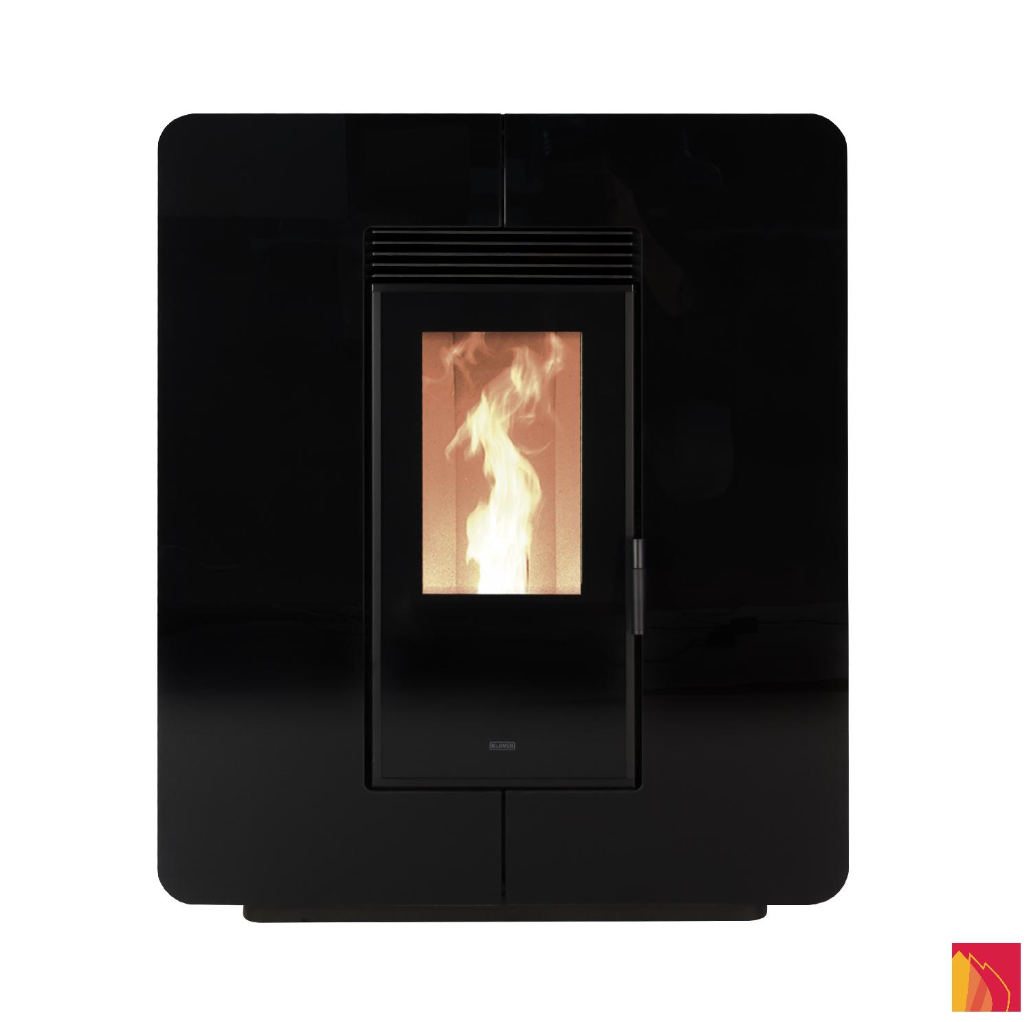 Klover ASTRA GLASS - Pellet stove